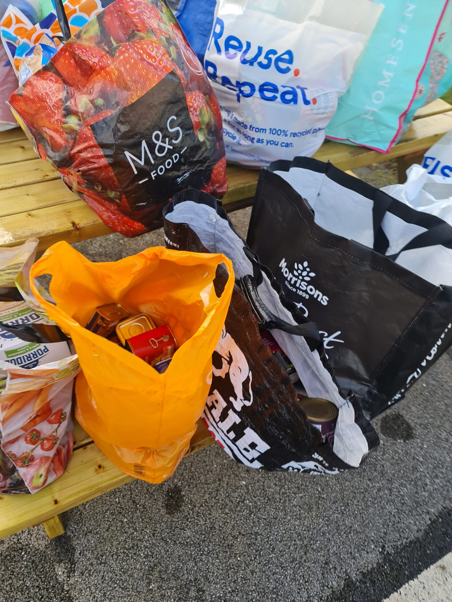 Wetherby food bank donations | Helping Hands
